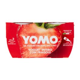 Yomo Yogurt intero con fragola gr. 125 x 2 Spesa online da Palermo ...